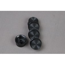 35X17MM BLACK PVC KNOB