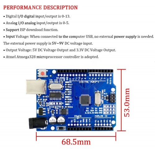 ARDUINO BOARD SMD IC