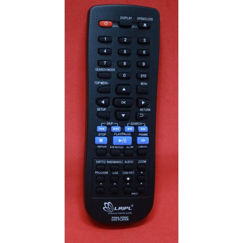 PANASONIC DVD PLAYER REMOTE