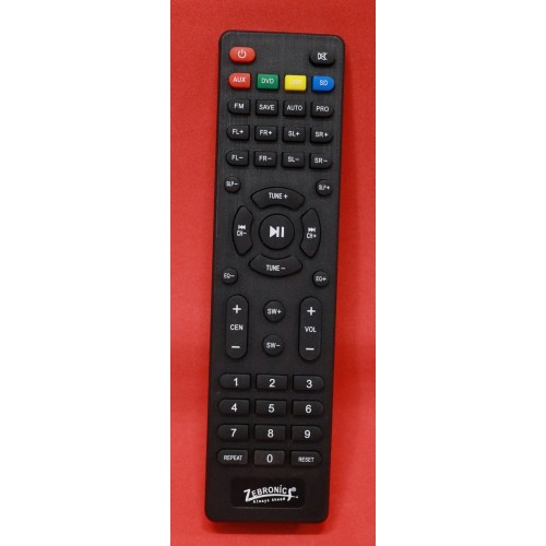 ZEBRONICS HOMETHEATRE REMOTE