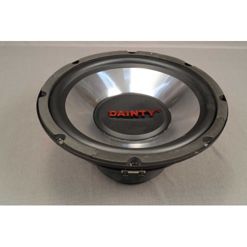 10 INCH 8OHM SILVER SUBWOOFER - DAINTY