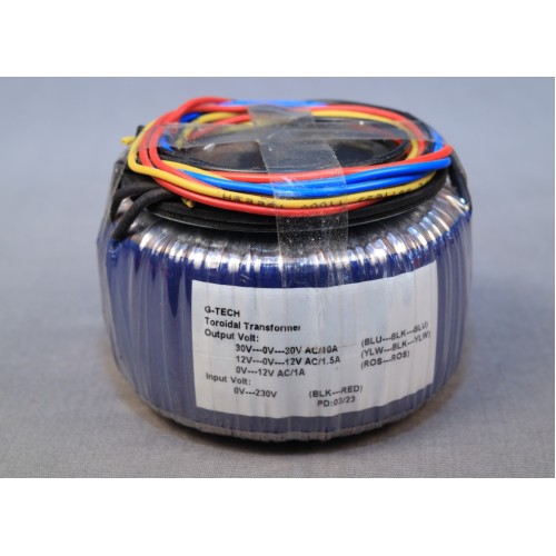 30V.0.30V - 10A TOROIDAL TRANSFOMER