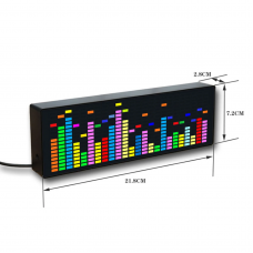 COLOUR LED VU METER