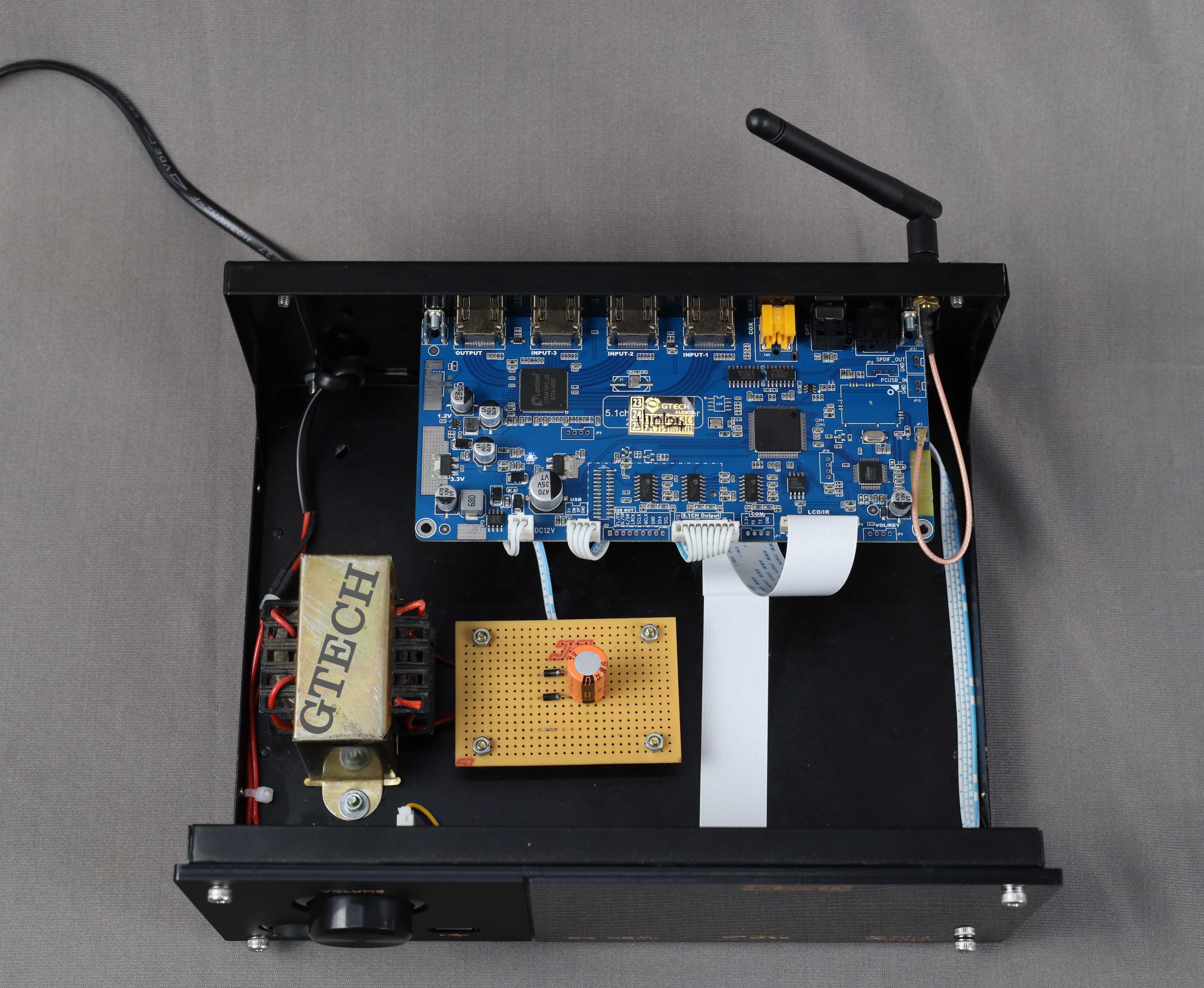 5.1 DSD HDMI DECODER PRE AMPLIFIER - GTECH