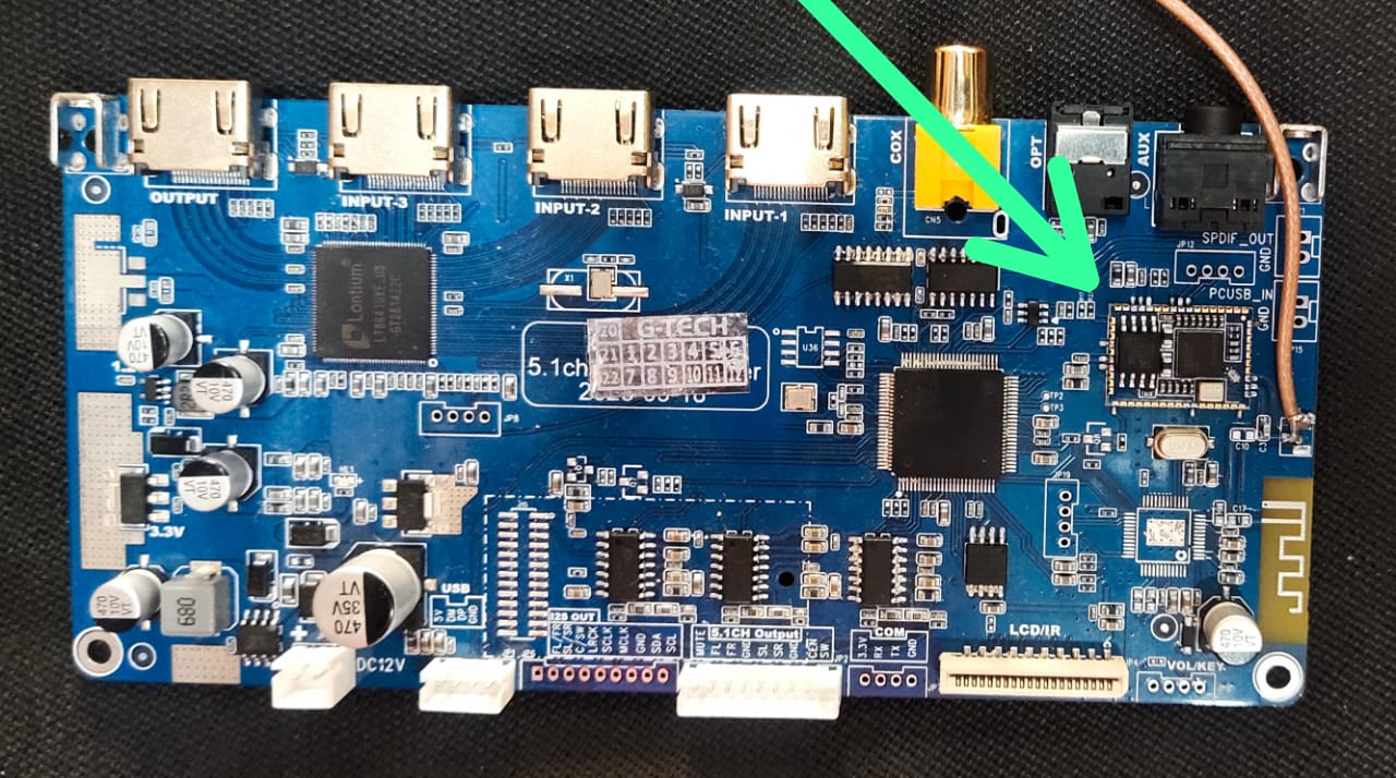 BTM525 QCC5125 HIFI V 5.1 BLUETOOTH MODULE - GTECH