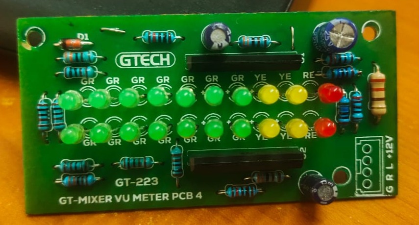 3MM LED VU METER GTECH